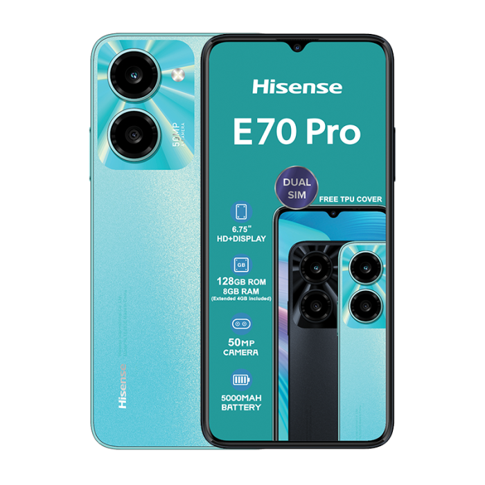 Hisense E70 Pro Smart Phone 64GB + 4GB - Hisense Extra Tanzania