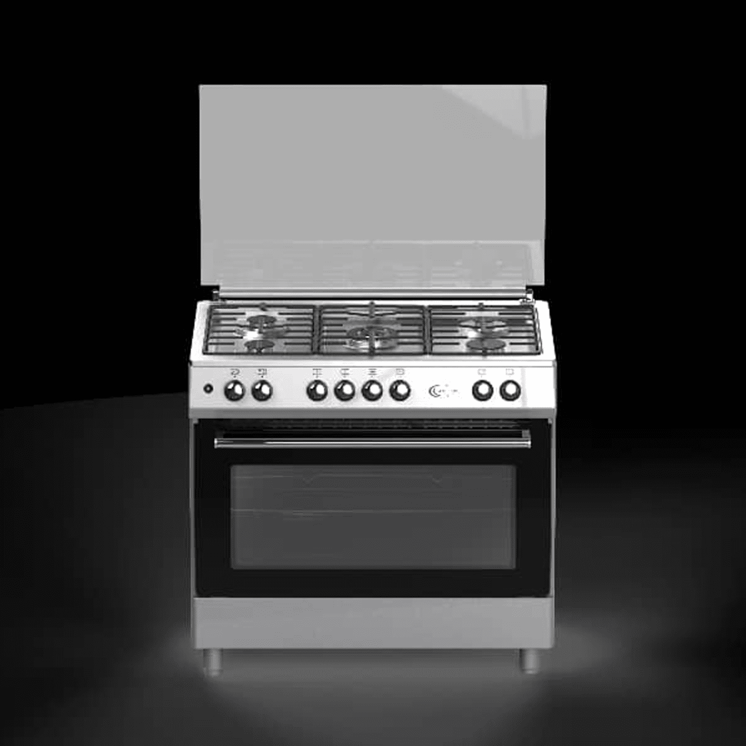 Silverdome Standing Cooker 90x60, 5 Gas Burners, Double Oven | Tanzania ...