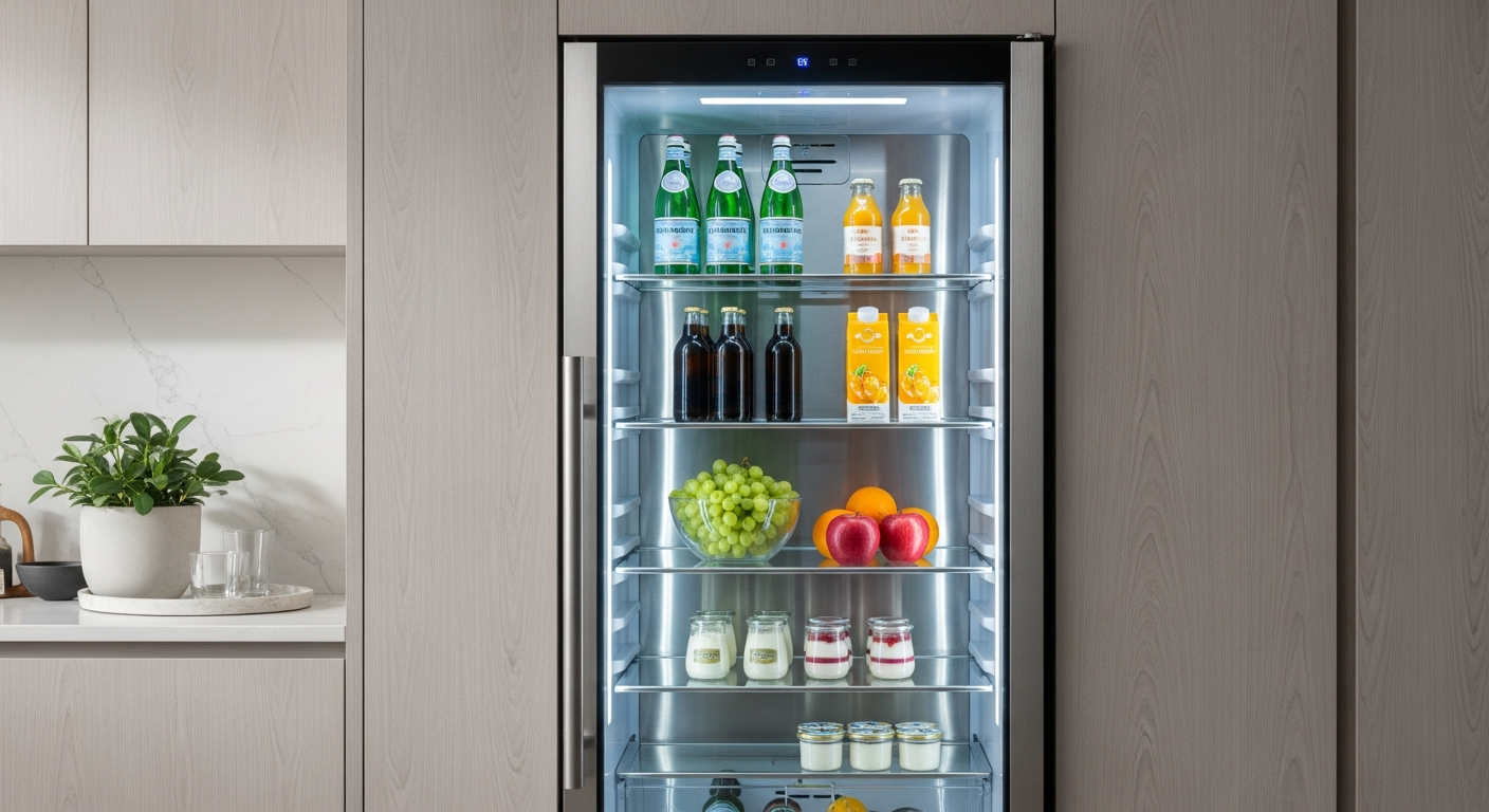 Midea 211L Show Case Refrigerator | Glass Door (Model No: MDRZ302FZG21 ...